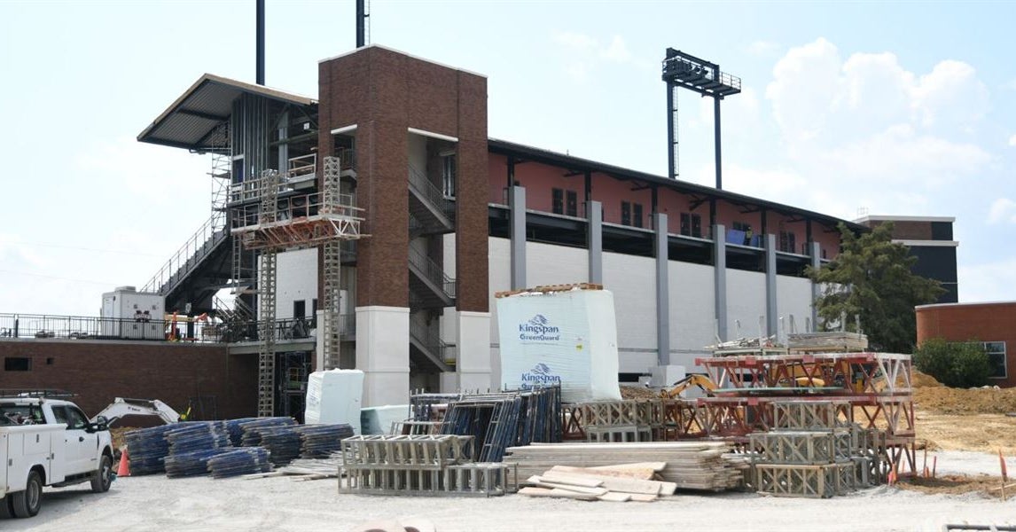 Video/Photo Gallery: Dudy Noble Field Construction Update