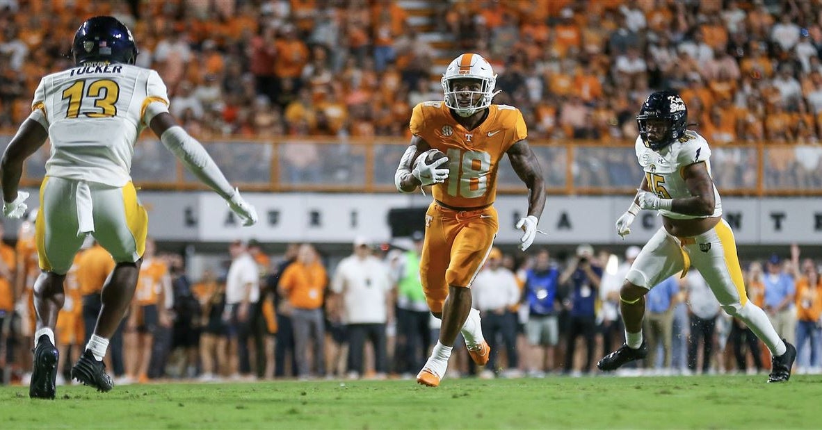 Game Balls: Tennessee 71, Kent State 0