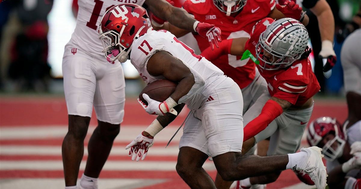 Indiana football ranked No. 10 in Week 14 AP Top 25 Poll