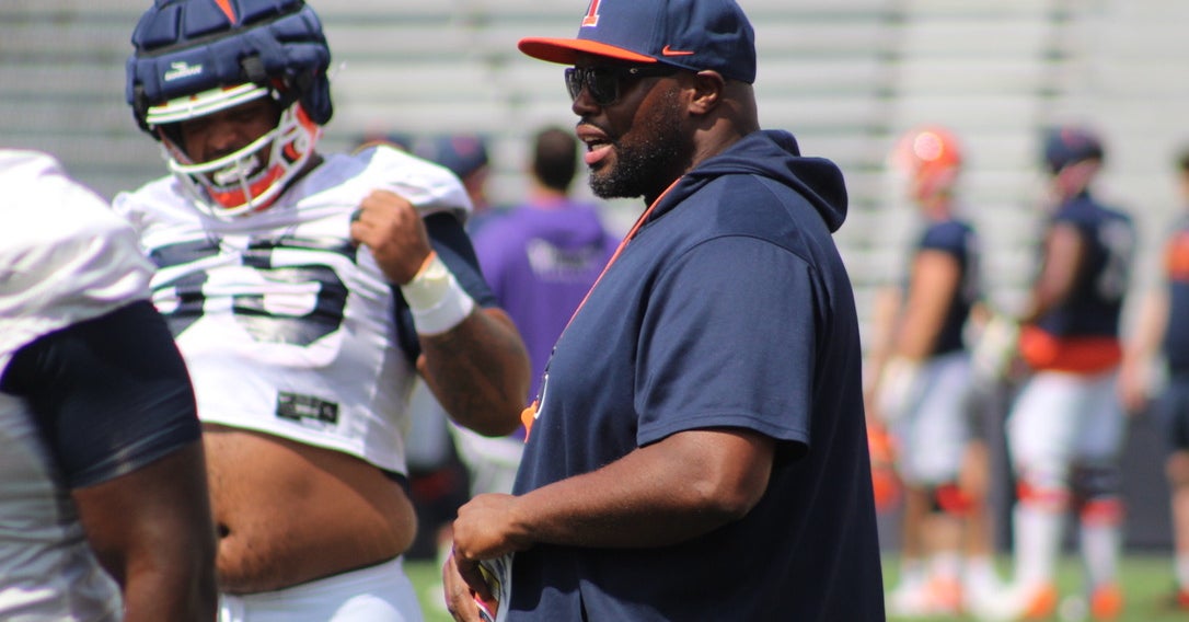 Coach Conversation: Illini DL coach Terrance Jamison on depth at the ...