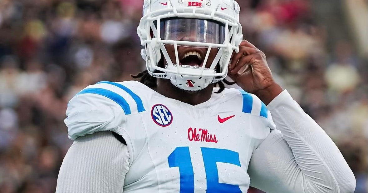 Why Jared Ivey was carted off field following two-sack performance ...