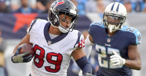 Stephen Anderson reacts to joining the Patriots