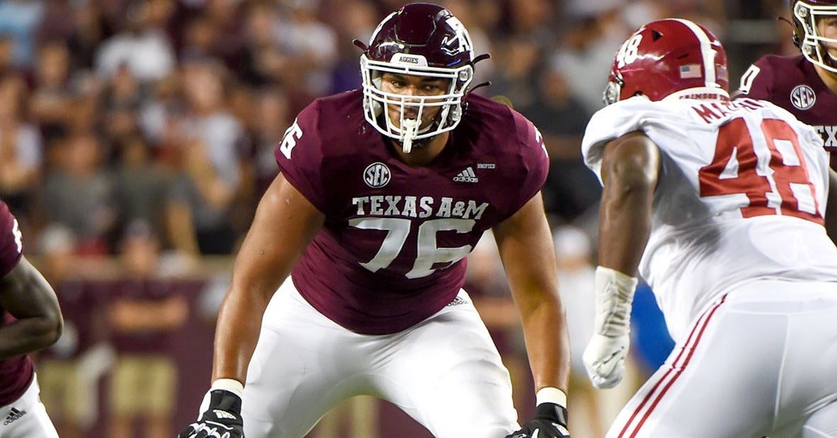 How working with Plex has Texas A&M OL Layden Robinson, Reuben Fatheree ...