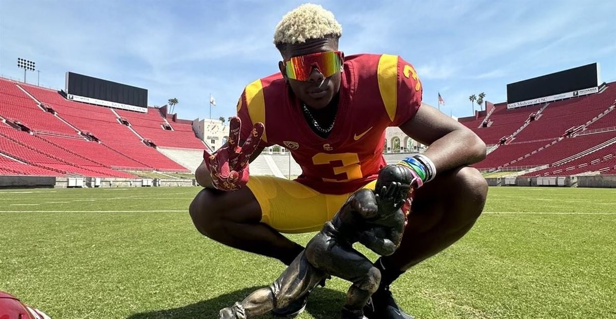 Top247 2025 WR Andrew Marsh loved his weekend visit to USC