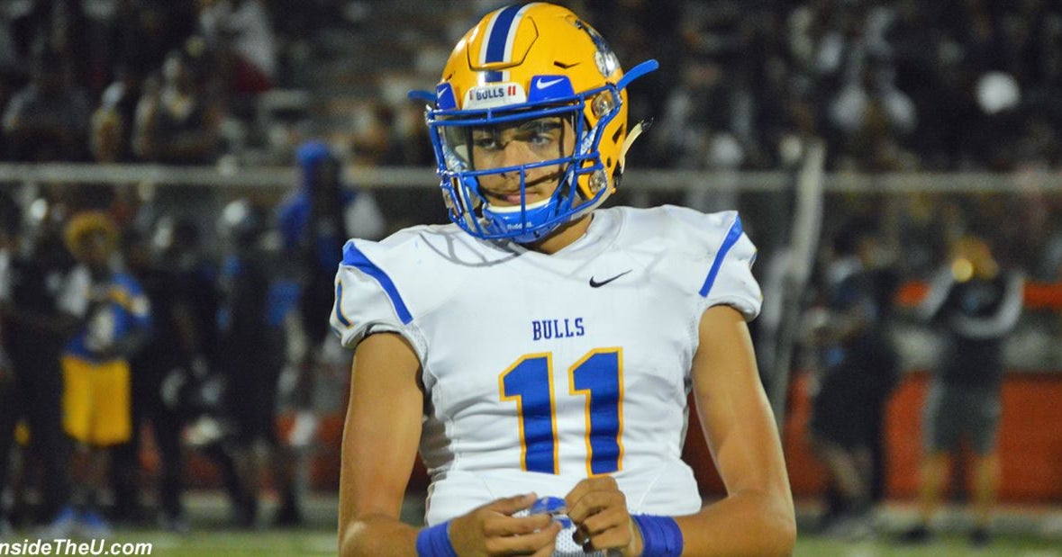 2019 Fla. QB Isaiah Velez waiting on his chance