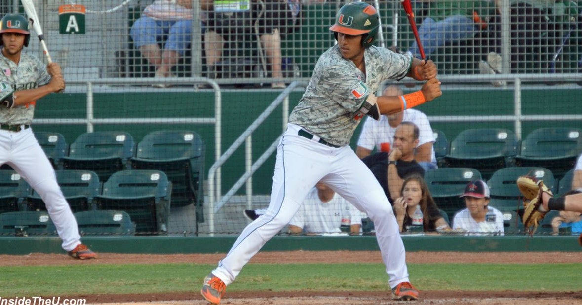 Anthony Vilar homers, has 3 RBIs to lead No. 7 Miami to 8-2 win