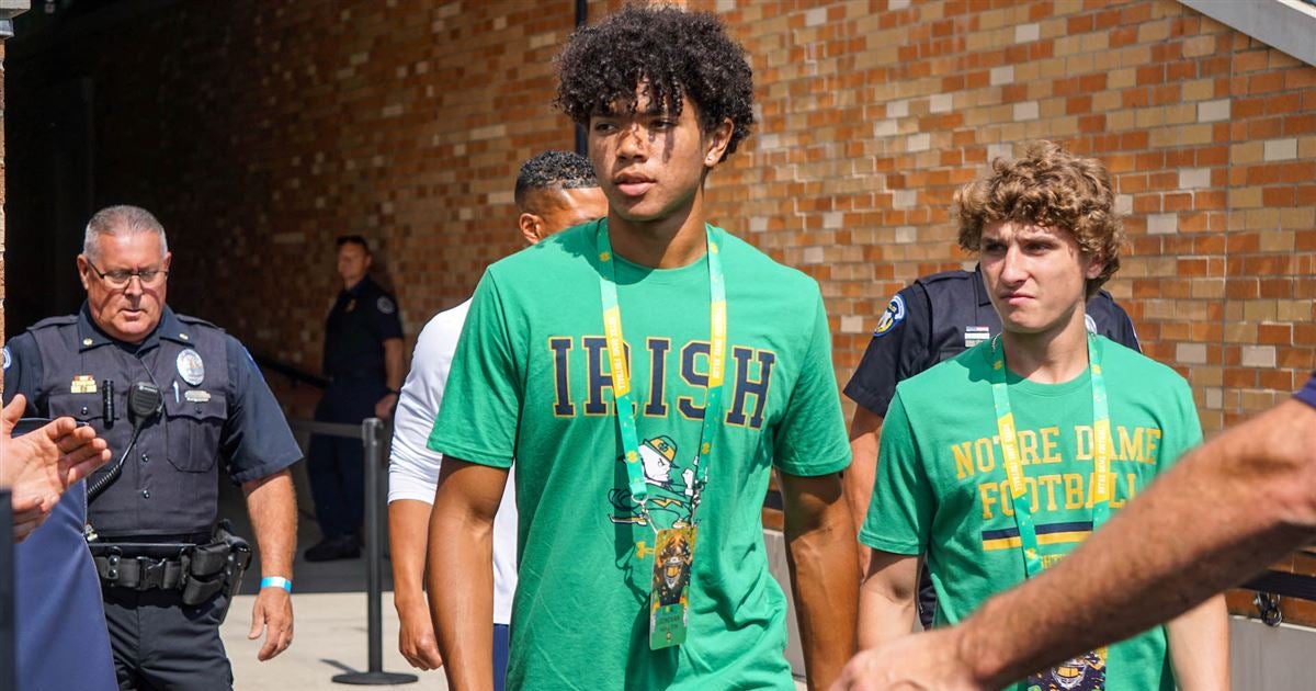 Three-star WR Donovan Hamilton In-Depth on Notre Dame Visit