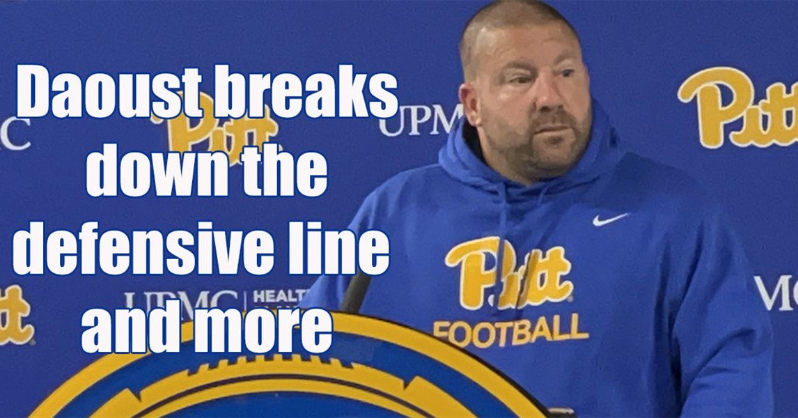 Daoust breaks down Pitt's defensive line and more
