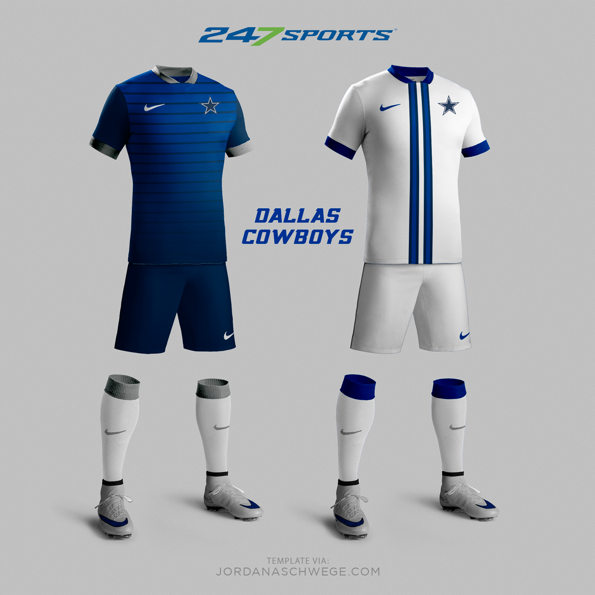 NFL Team Concept Soccer Kits