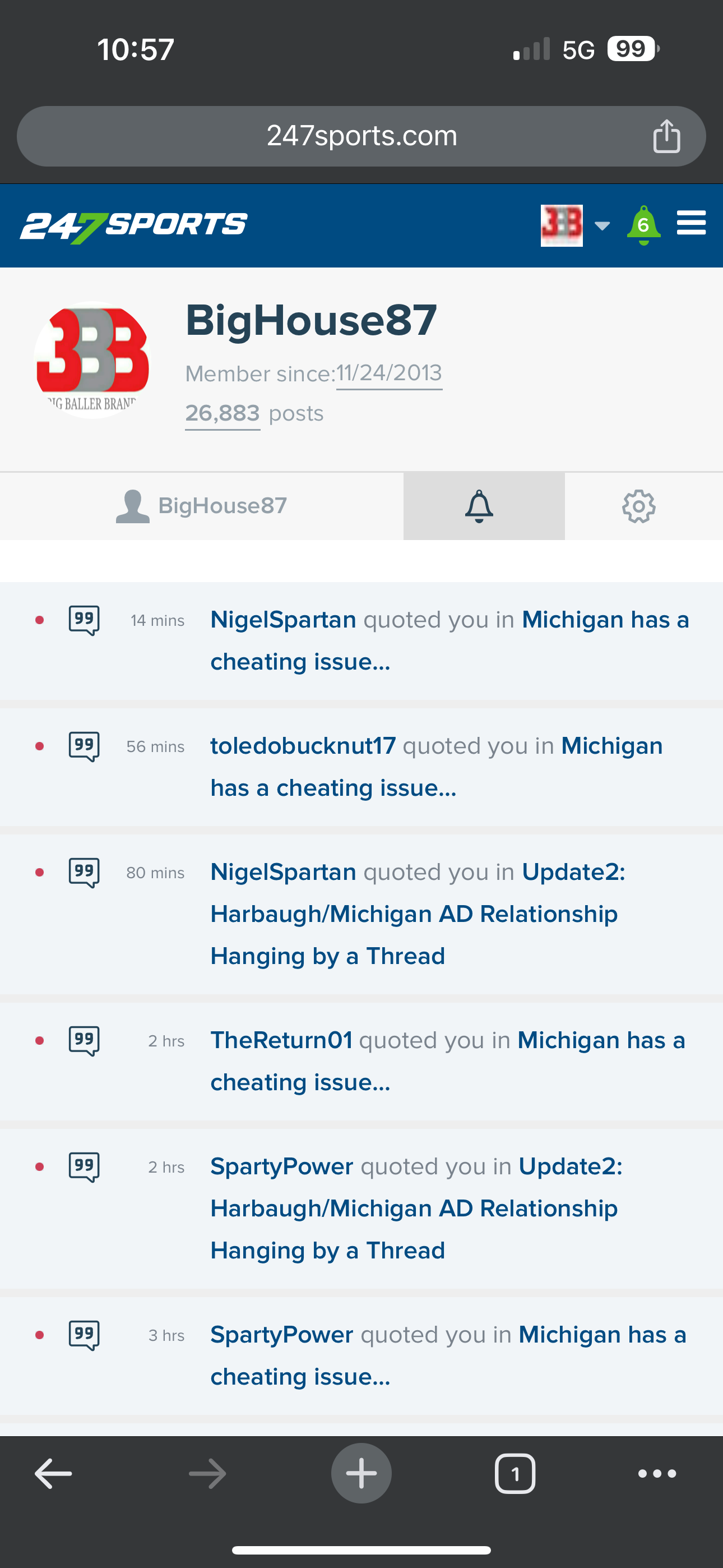 Michigan has a cheating issue…