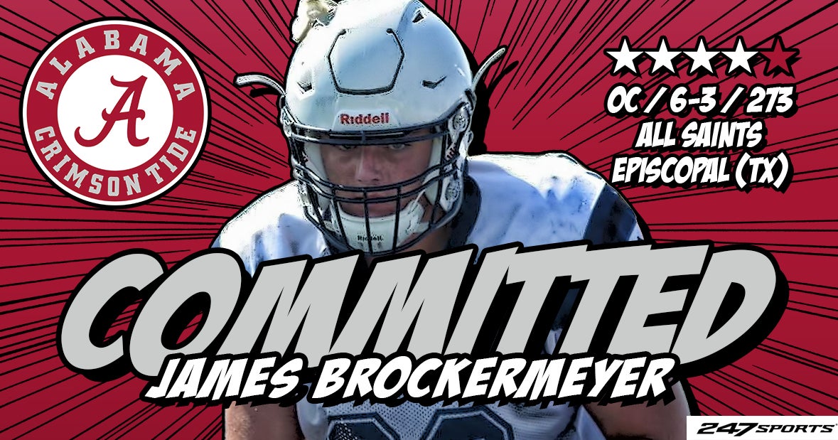 Alabama lands nation’s No. 1 OC James Brockermeyer