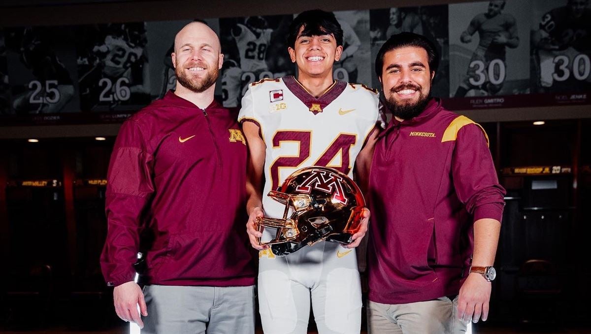 2023 All-American kicker David Olano takes a Minnesota visit