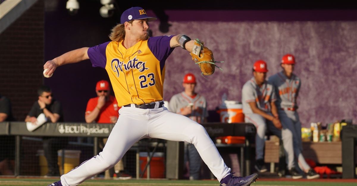 ECU pitcher Skylar Brooks enters transfer portal