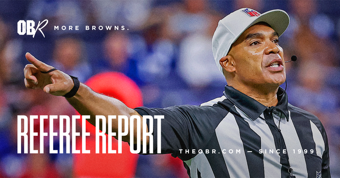 Cleveland Browns Week 16 Versus Texans: The Referee Report