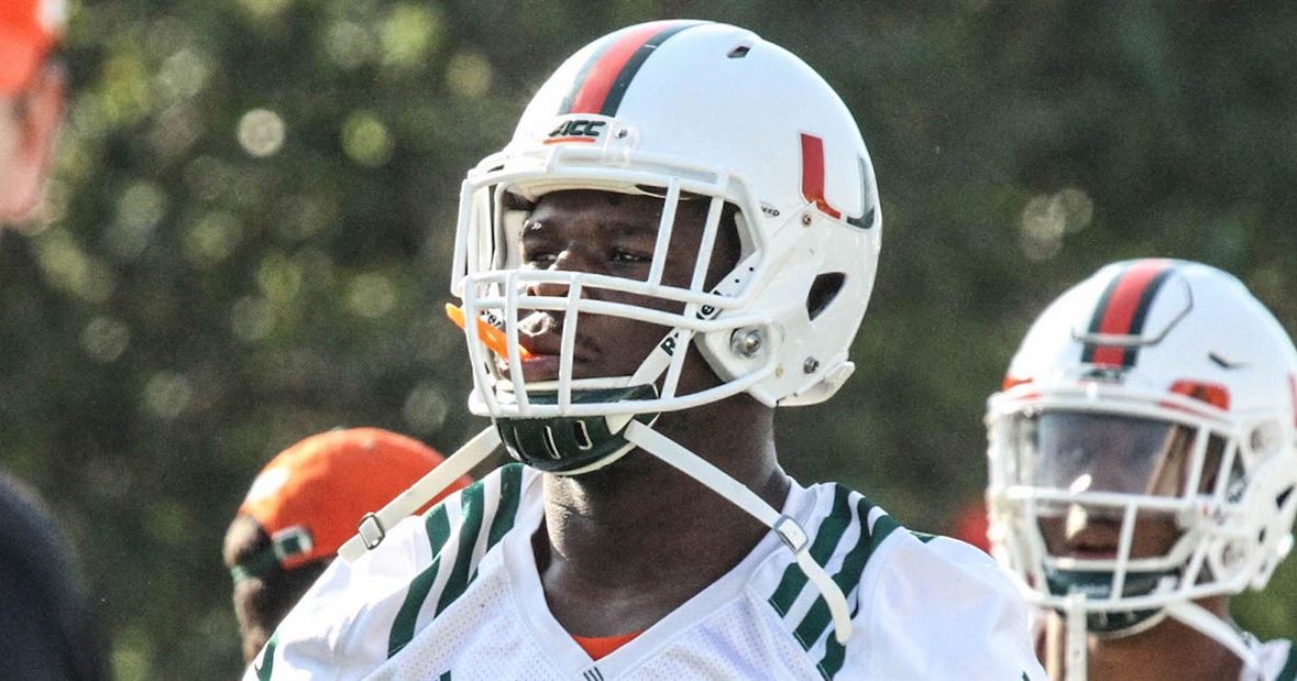 WATCH: Chad Thomas Levels GA at Practice