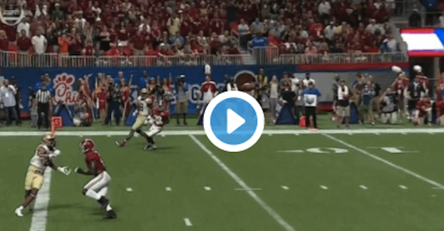 FSU robbed on first-half pass interference no-call vs. Alabama