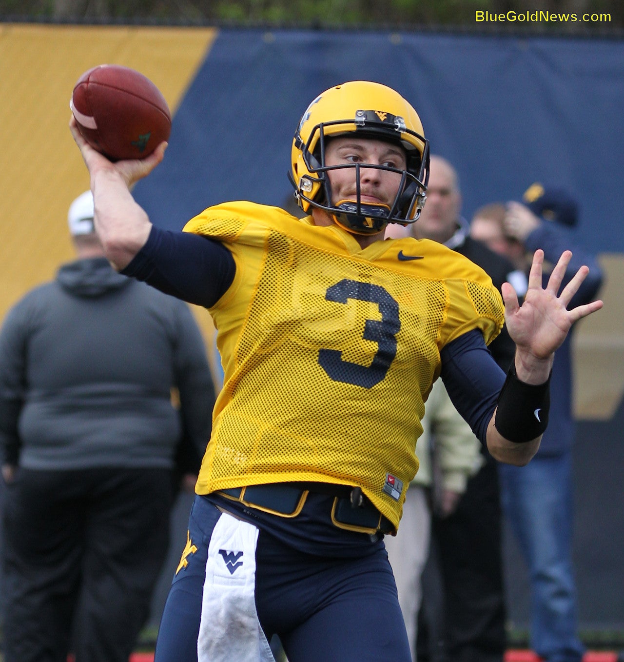 WVU Football Spring Practice Photo Gallery