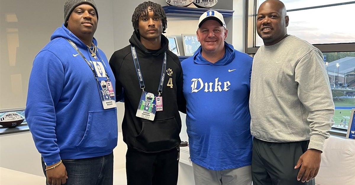 No. 1 ATH in Class of 2026 Aaron Gregory says vibes are great with Mike ...