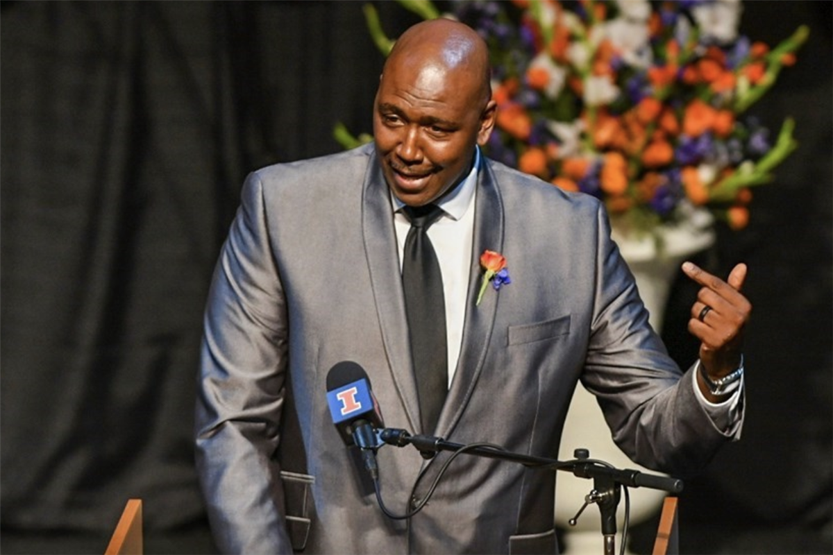 Deon Thomas on HOF induction: Illini 'changed my life'