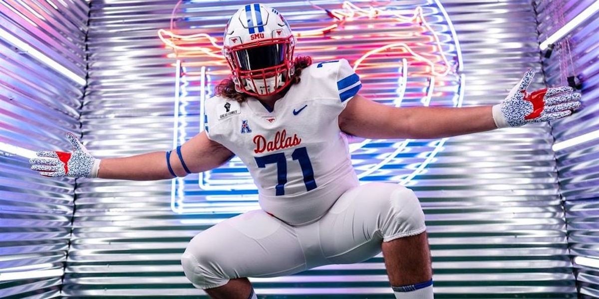 Arlington OL Jacob Waller loved every second of SMU visit
