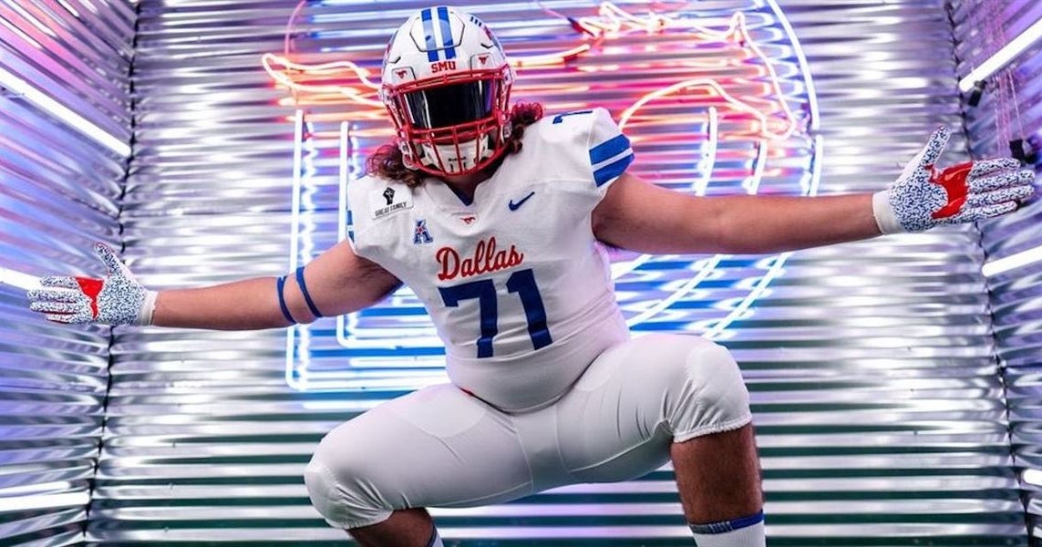 Arlington OL Jacob Waller loved every second of SMU visit