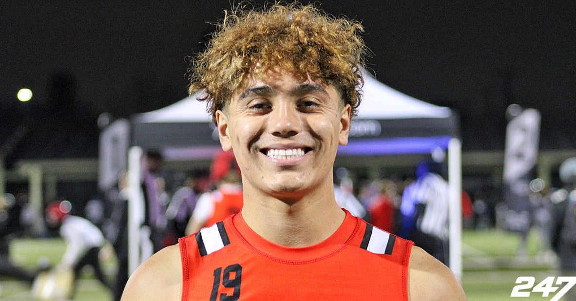 WR Logan Saldate has busy spring of visits planned