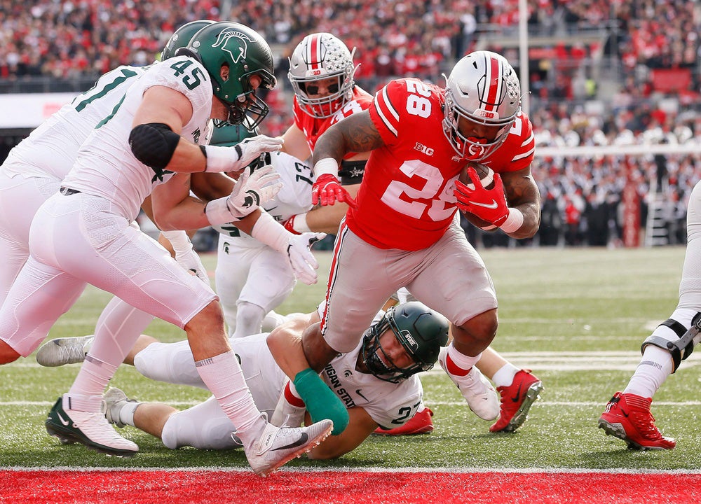 Sights and Sounds: Buckeyes celebrate seniors, then destroy Michigan ...