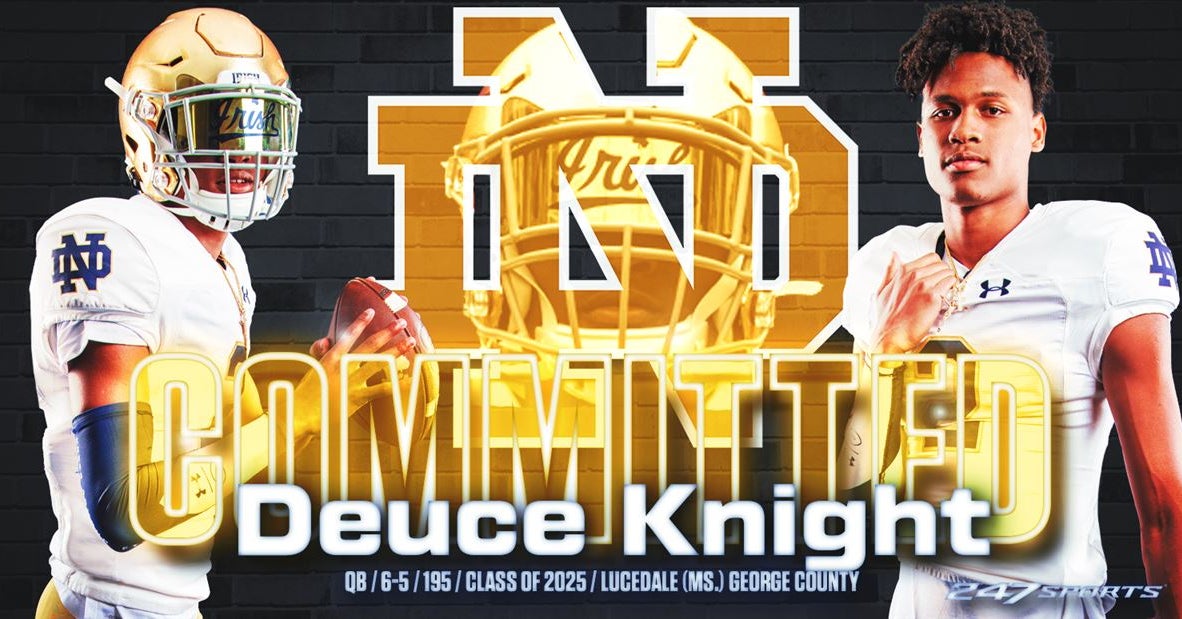 Elite QB Deuce Knight Commits to Notre Dame
