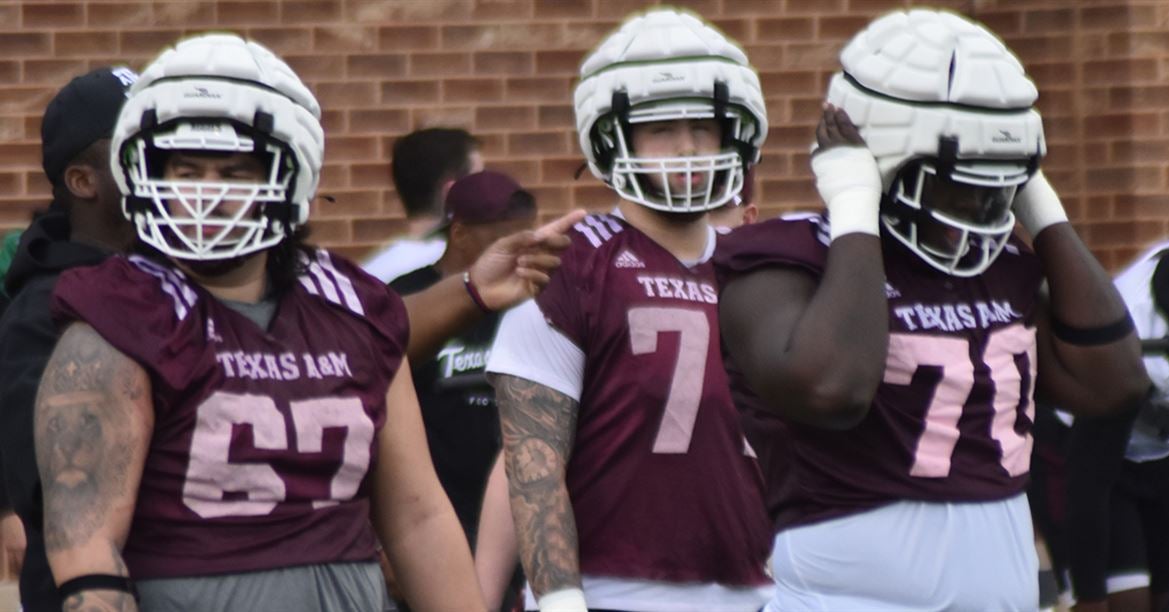 2024 Texas A&M football roster...OL transfer Ar'maj Reed-Adams pushing ...