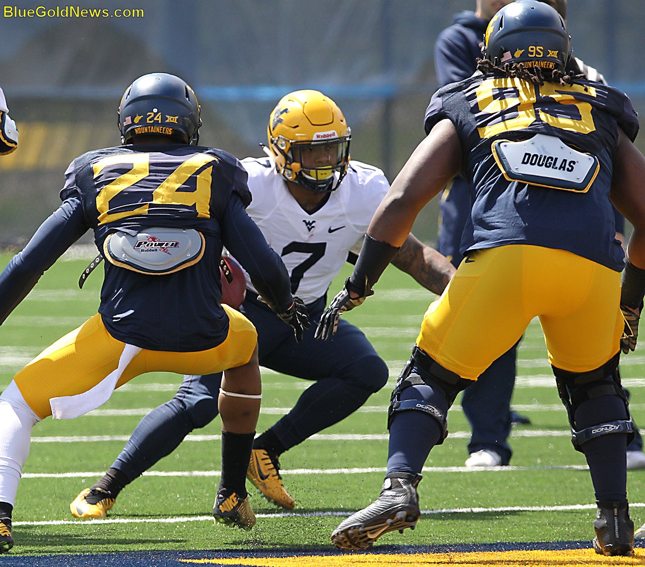 WVU Football Spring Practice Photo Gallery