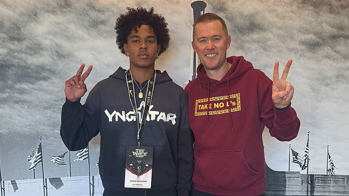 La Verne (Calif.) Damien sophomore Gavin Williams gets a more ...
