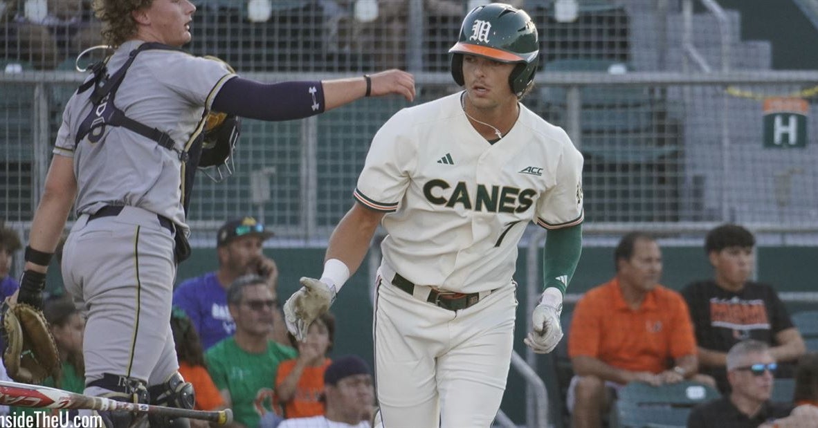 Live Updates: Miami baseball vs. California at ACC Tournament