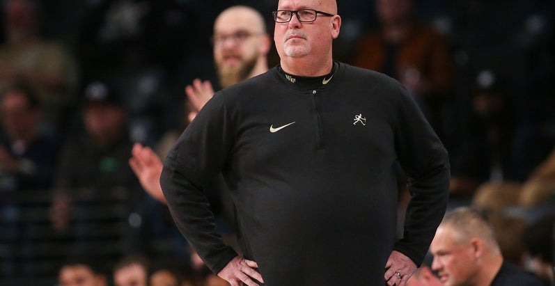 Wake Forest Basketball coach Steve Forbes post-Georgia Tech press ...