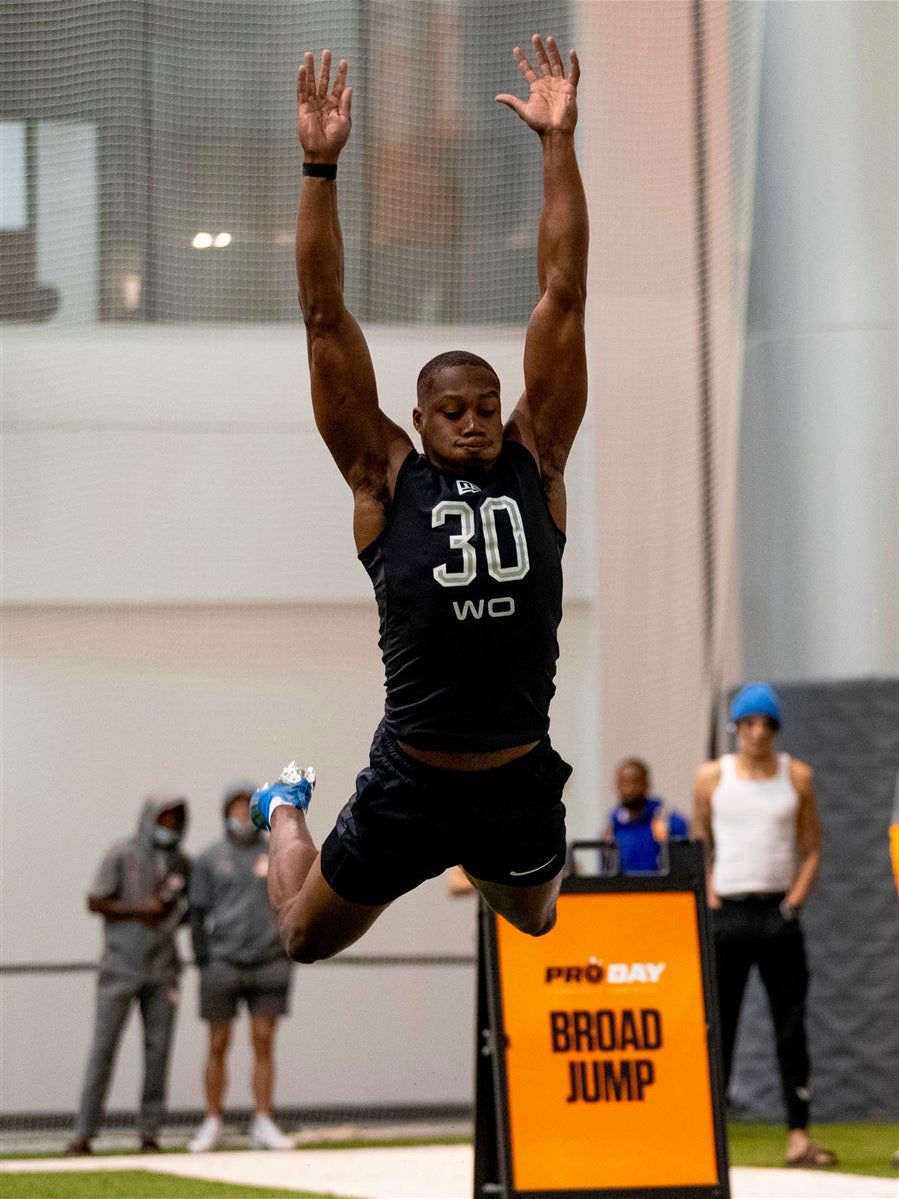 Latest CBS Sports mock draft has Josh Palmer as second-round pick