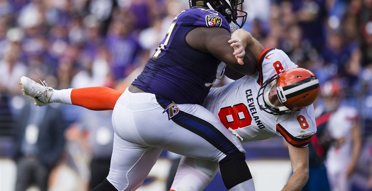 Ravens DT Michael Pierce offers hilarious explanation as his ‘big man ...