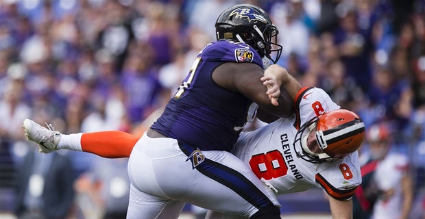 Ravens DT Michael Pierce offers hilarious explanation as his ‘big man ...