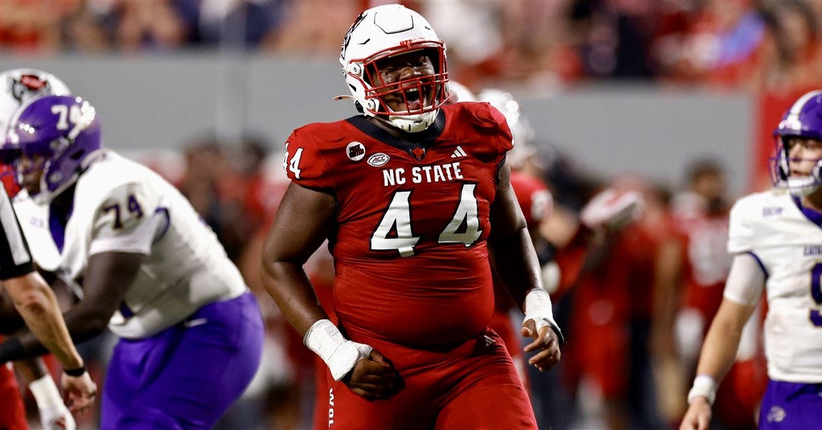 NC State DL Brandon Cleveland drafted by Raiders at No. 229 overall in ...