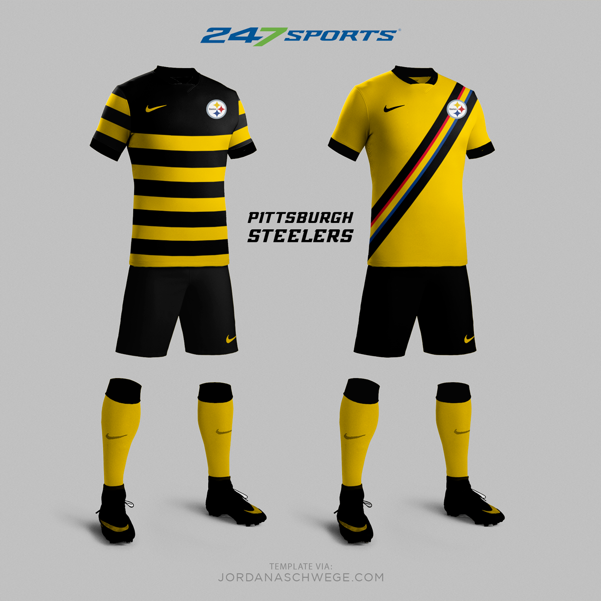 NFL Team Concept Soccer Kits