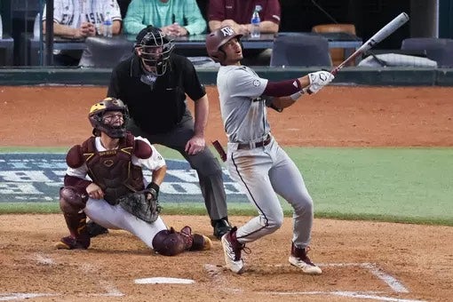 Texas A&M baseball aces biggest test yet, pummels Texas on the road ...