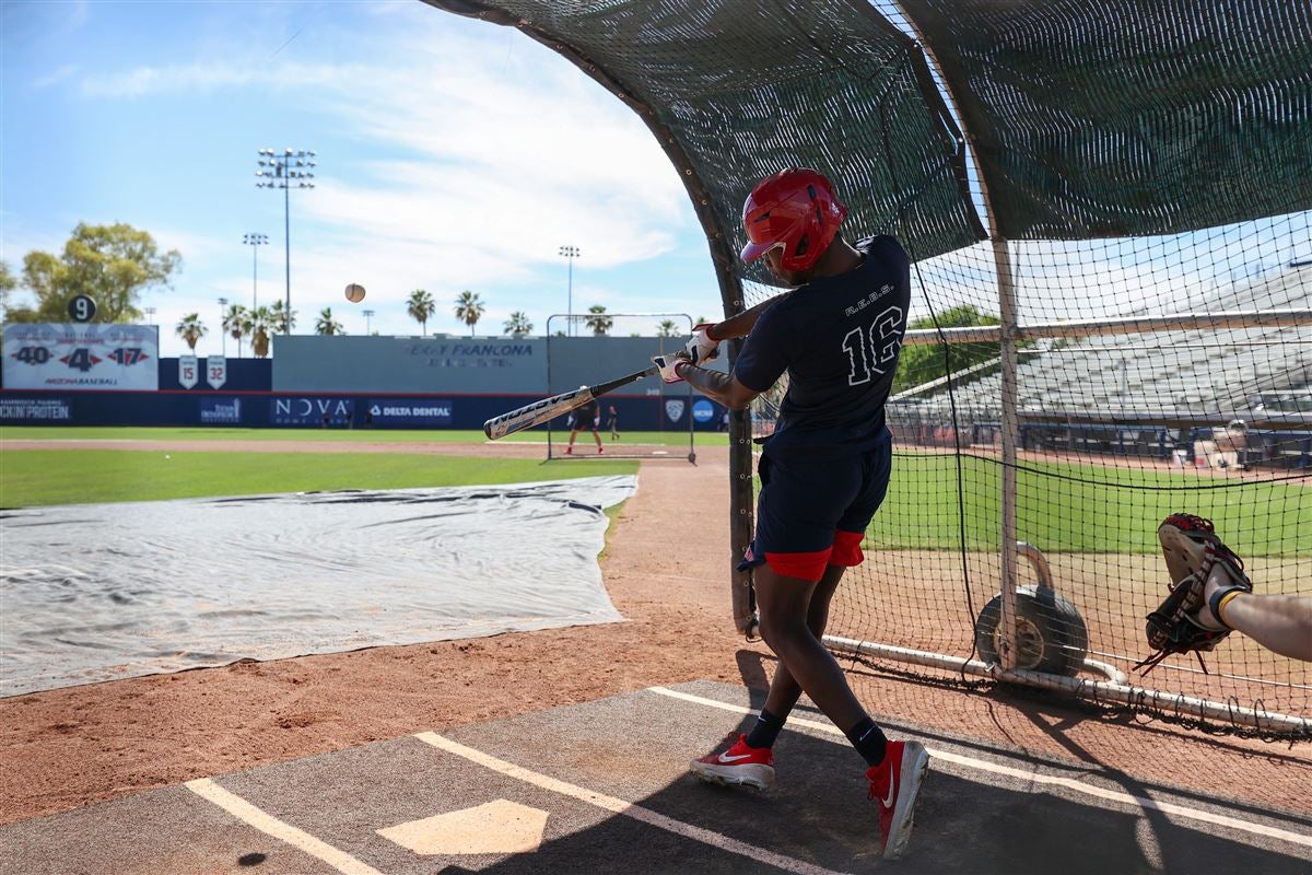 Photos: Ole Miss practices at Hi Corbett Field in preparation for ...