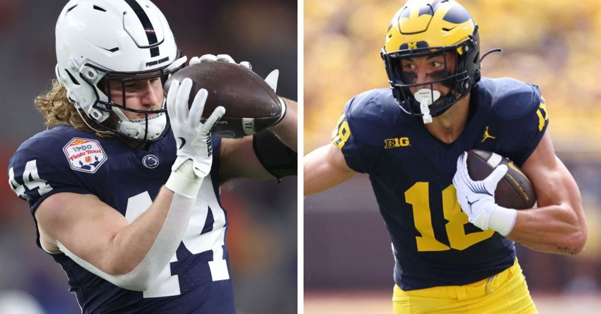 Big Ten football coaches debate Colston Loveland, Tyler Warren pro ...