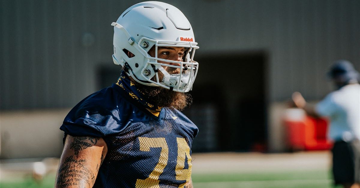 Starting lineman out for WVU today