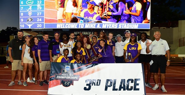 LSU track and field lands Top 3 finish at NCAA Championships