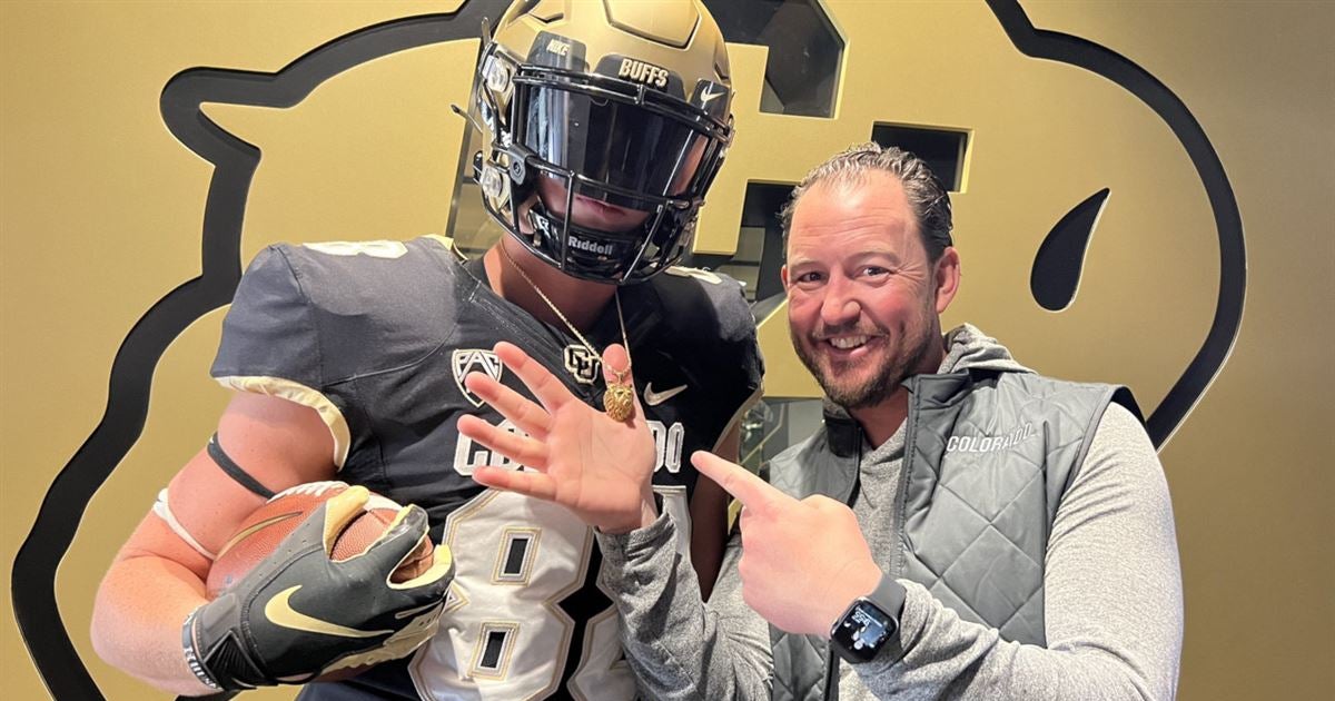 Top 2025 tight end Bear Tenney recaps trip to Colorado
