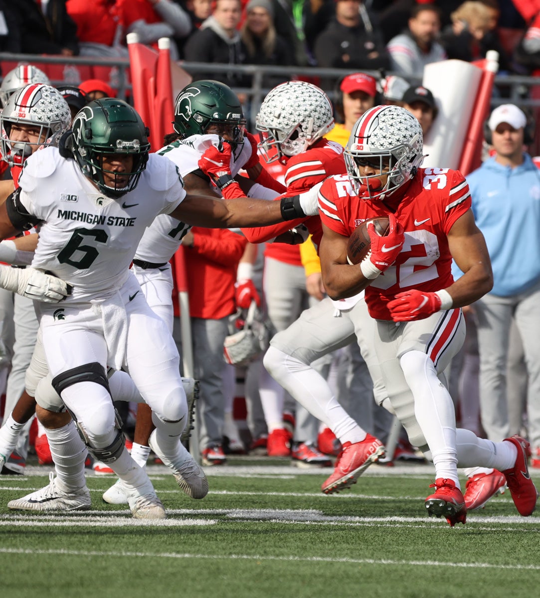 Sights and Sounds: Buckeyes celebrate seniors, then destroy Michigan ...