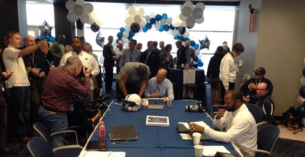 Live from Penn State War Room