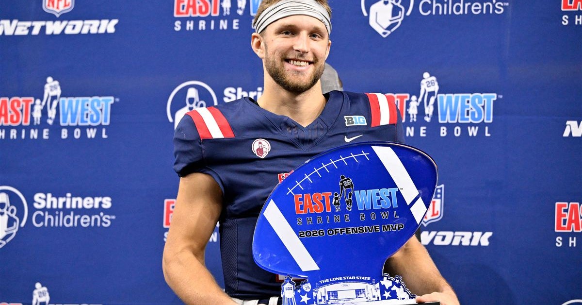 Former Iowa Quarterback Mark Gronowski Wins Offensive MVP Of East-West ...