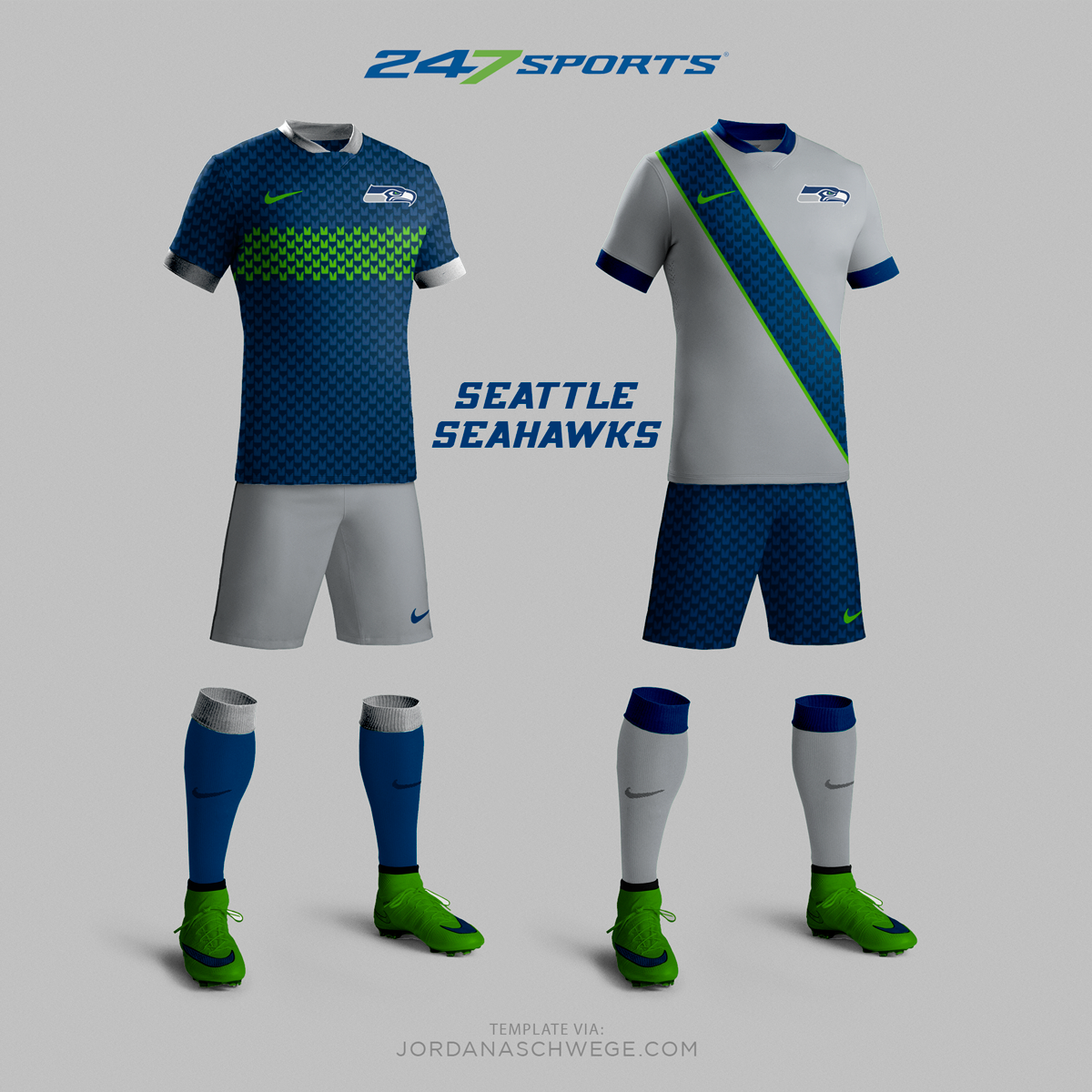 NFL Team Concept Soccer Kits