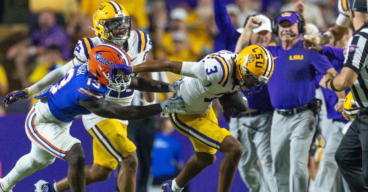 Who played in LSU's win over Southeastern and how they graded out