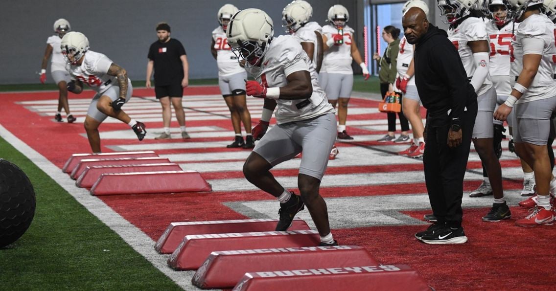 Photos: Ohio State's transfer portal additions take to the gridiron for ...